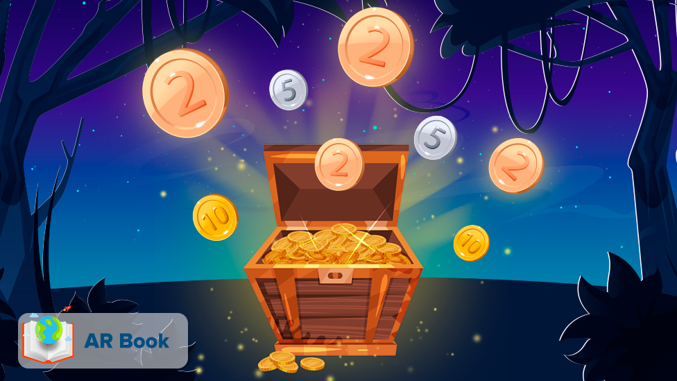 Magic Coins: Counting by Twos up to 100 | Math | Grade 1