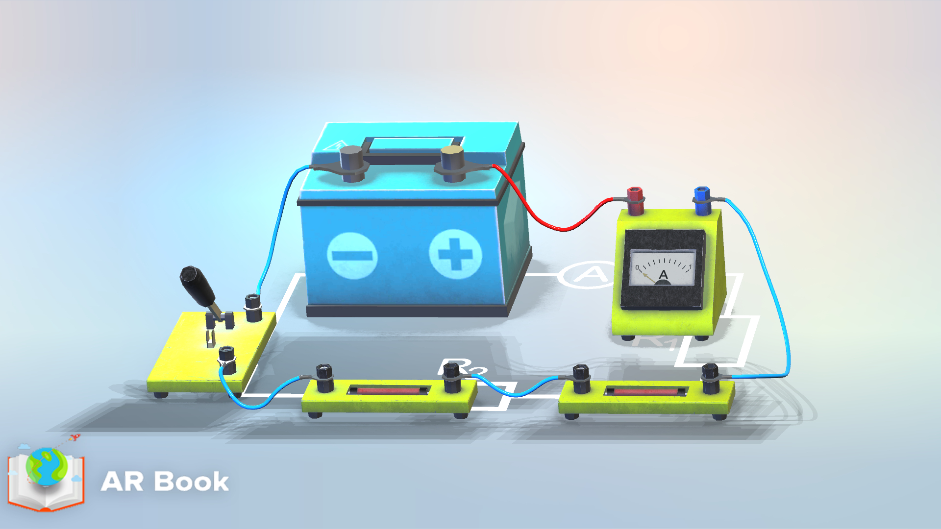 Study of an electric circuit with a series connection of conductors AR ...